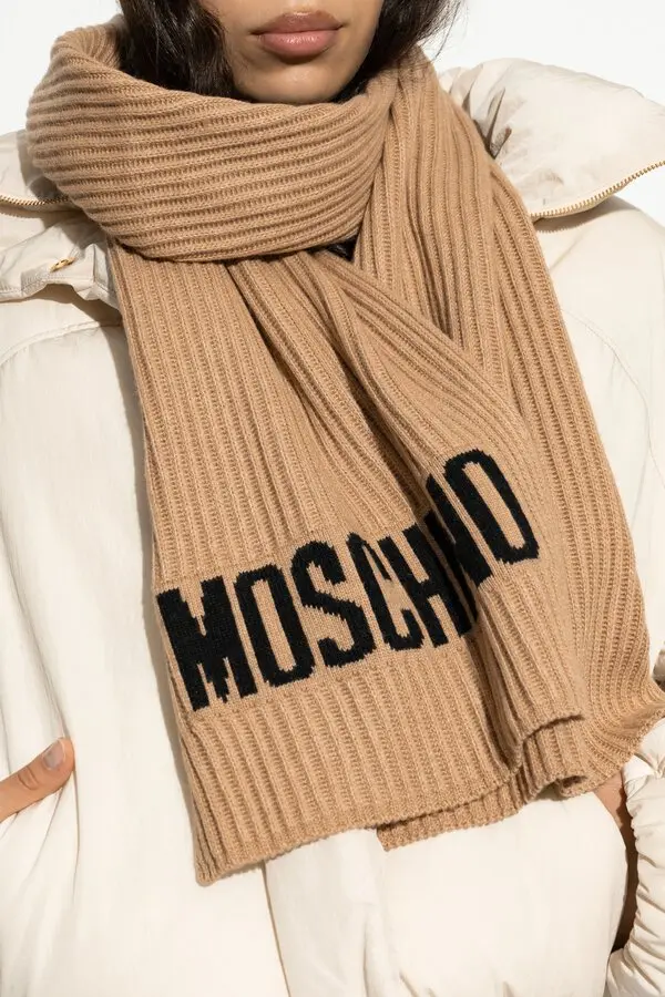 Moschino Scarf With Logo