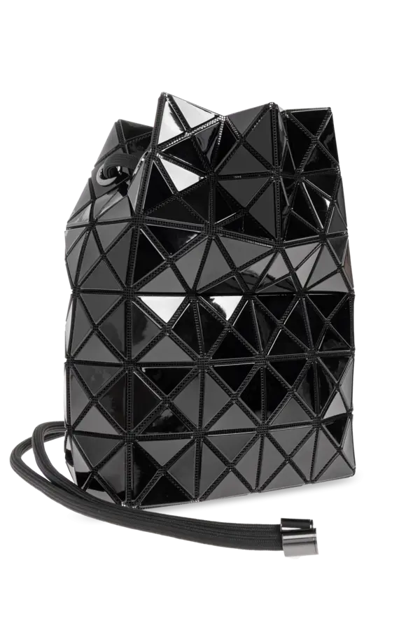 Issey Miyake Triangular Panel Shoulder Bag - Black