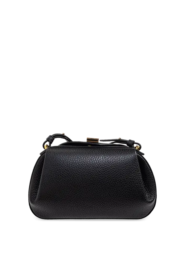Yuzefi Oyster Mini Shoulder Bag - Black