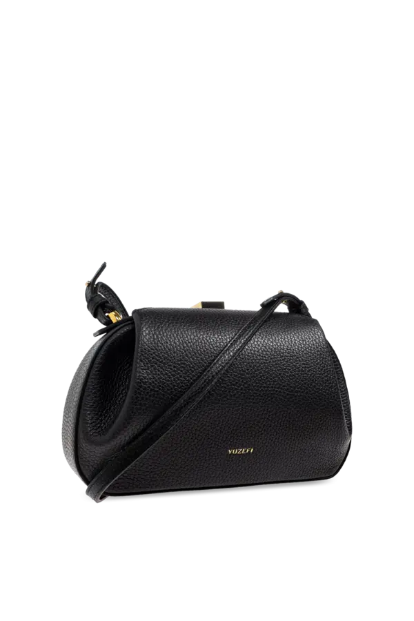 Yuzefi Oyster Mini Shoulder Bag - Black