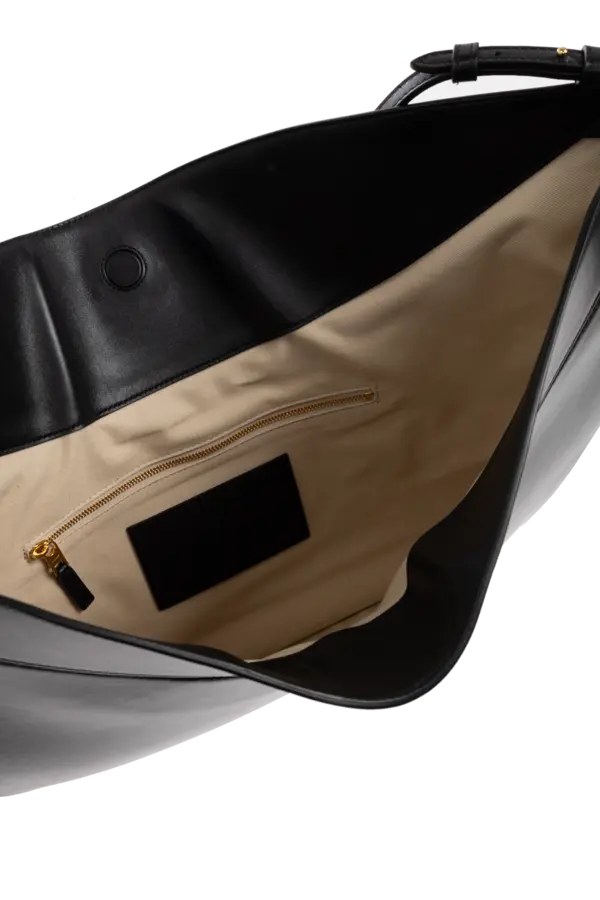 Jacquemus Le Sac Ovalo Shoulder Bag - Black