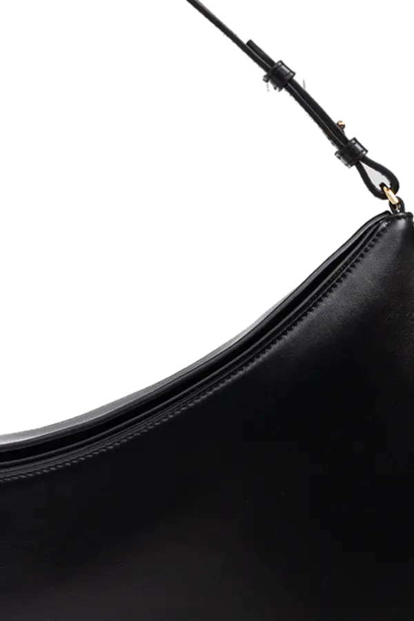 Jacquemus Le Sac Ovalo Shoulder Bag - Black