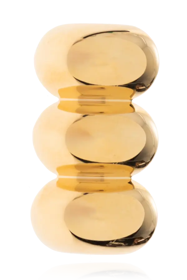 Alaïa Brass Clip-on Earrings - Gold