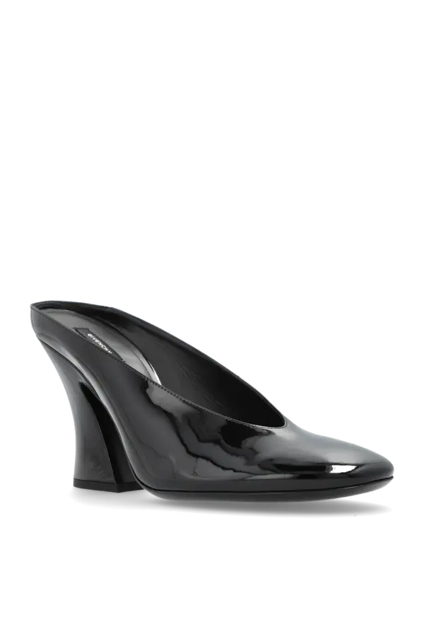 Givenchy Patent Leather Heeled Mules