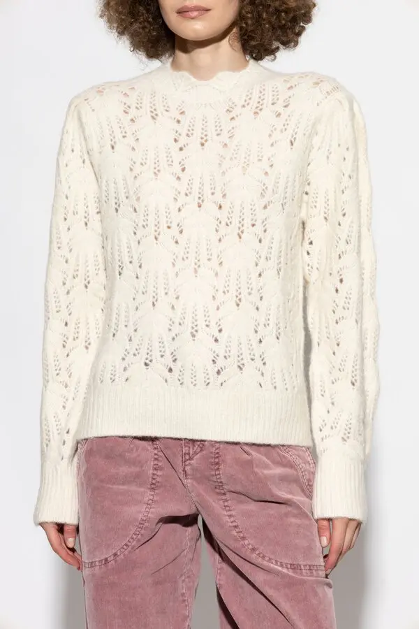 MARANT ETOILE Celestine Sweater - Cream