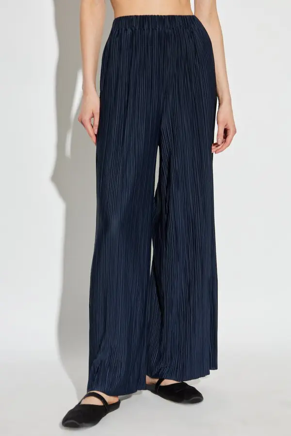 SAMSØE SAMSØE Uma Wide-leg Pleated Trousers