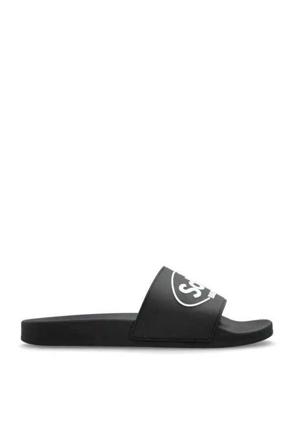 Balenciaga X Scholl Slides - Black