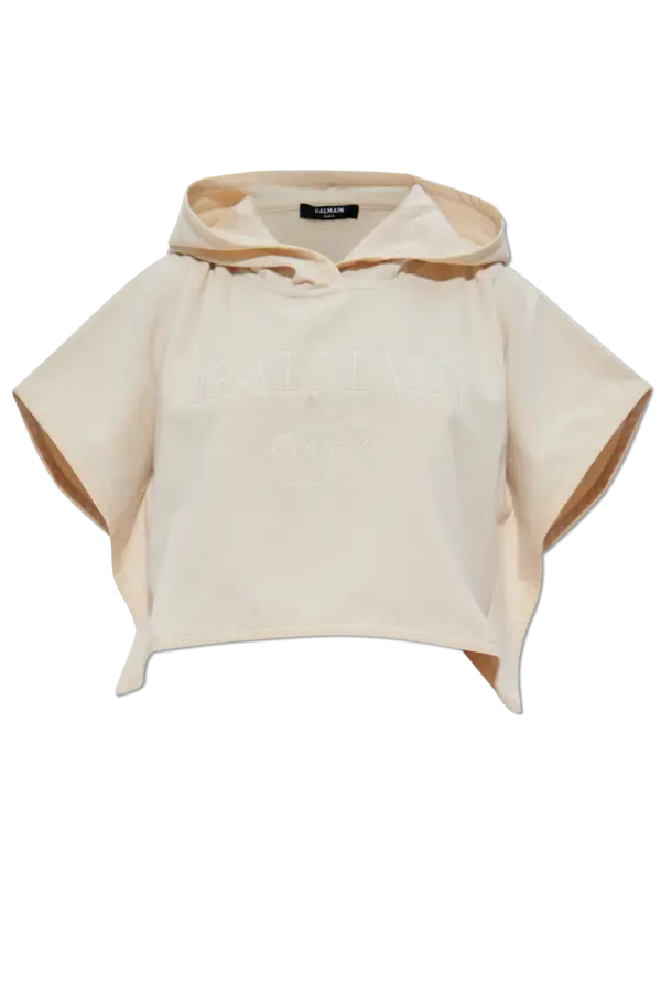 Balmain Cotton Poncho