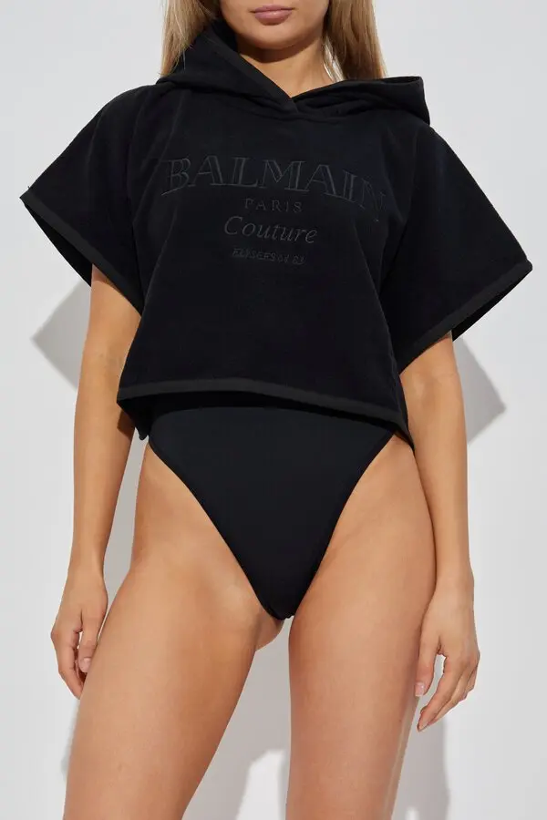 Balmain Cotton Poncho