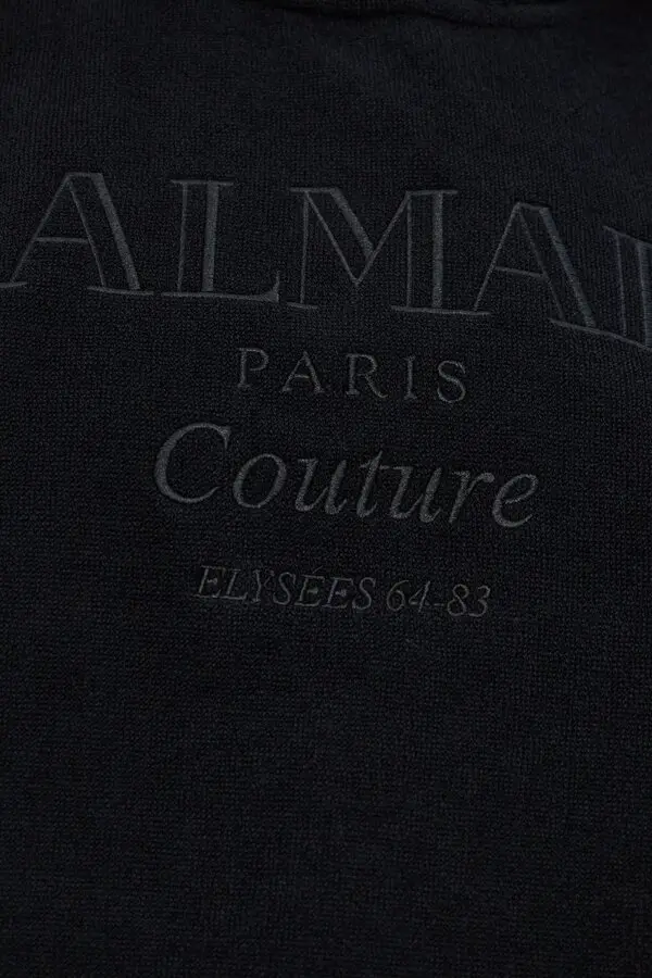 Balmain Cotton Poncho