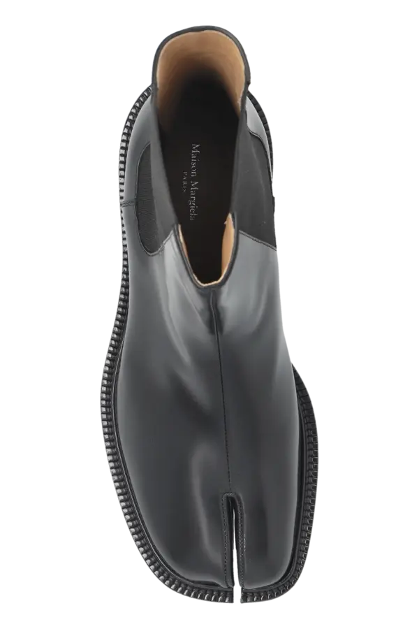 MAISON MARGIELA Patent Leather Chelsea Ankle Boots