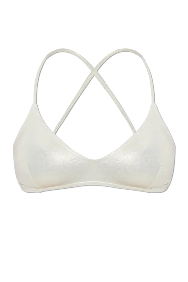 Melissa Odabash Singapore Bikini Top - Cream
