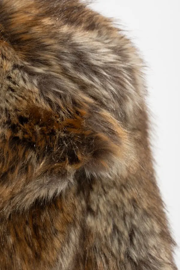 MAISON MARGIELA Faux Fur Jacket