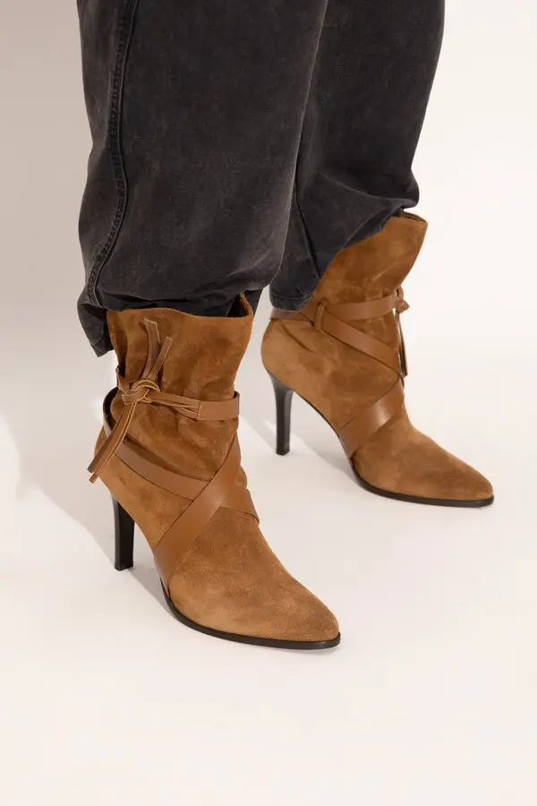 Isabel Marant Atiny Heeled Ankle Boots