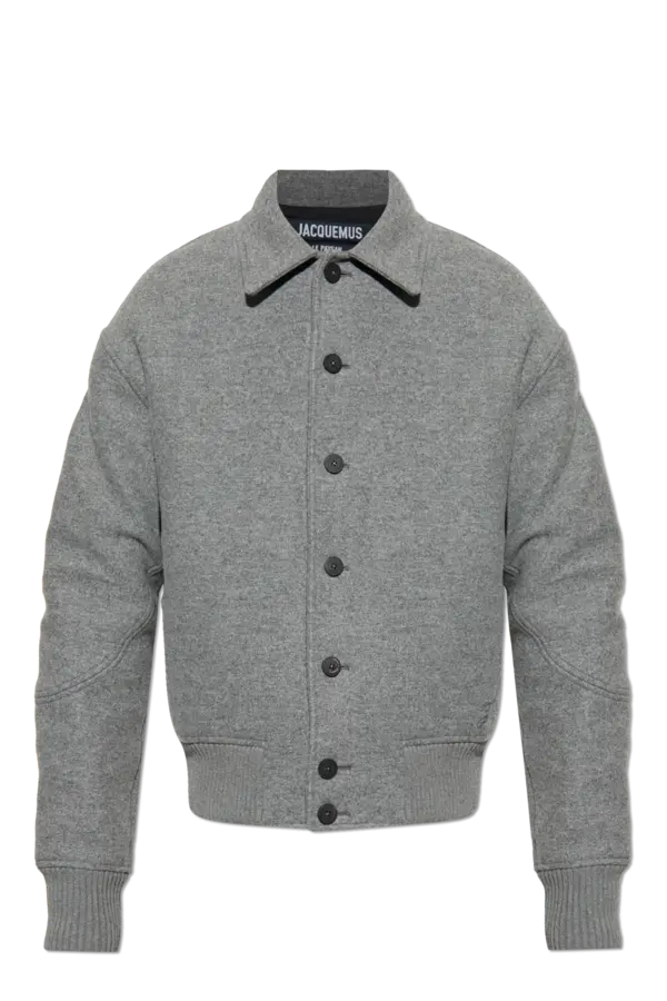 Jacquemus Feltro Wool Jacket - Grey