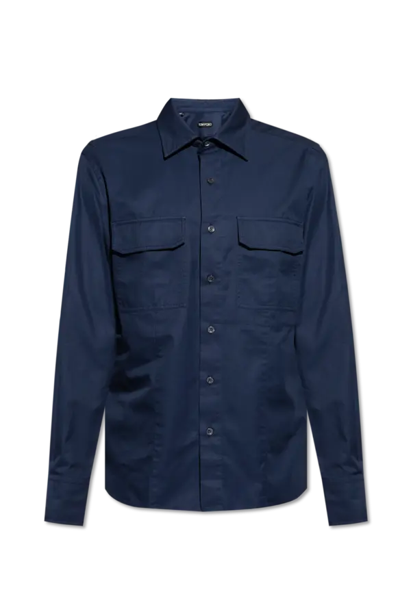TOM FORD Cotton Shirt With Pockets