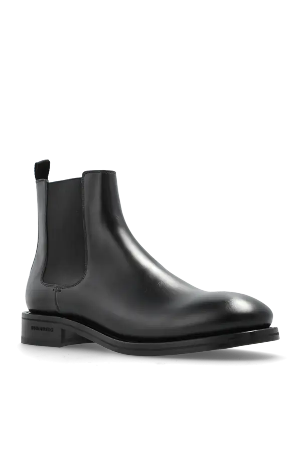 Dsquared2 Leather Ankle Boots