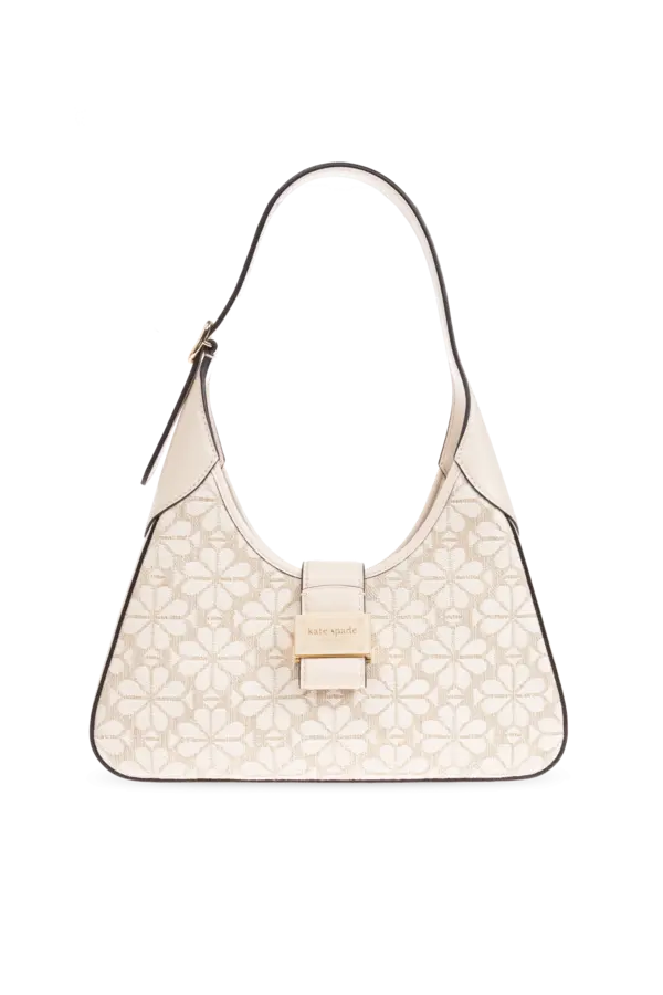 Kate Spade New York Floral Shoulder Bag - Cream