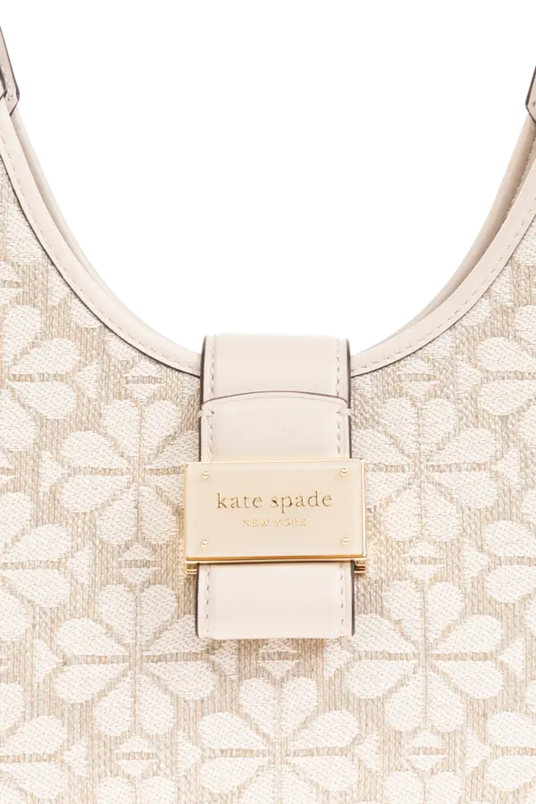 Kate Spade New York Floral Shoulder Bag - Cream