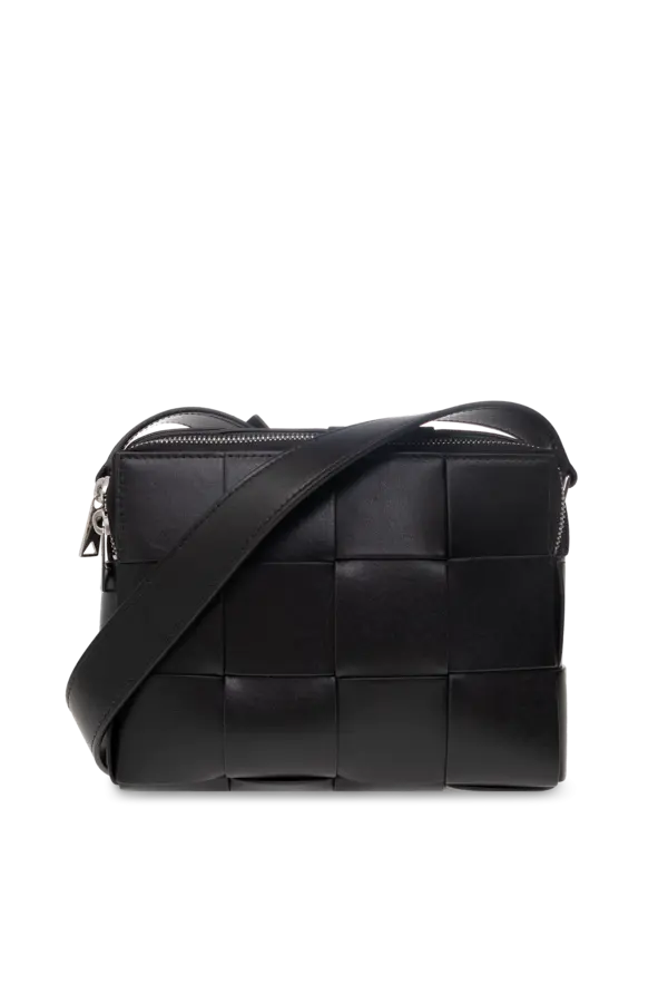 Bottega Veneta Cassette Small Shoulder Bag - Black