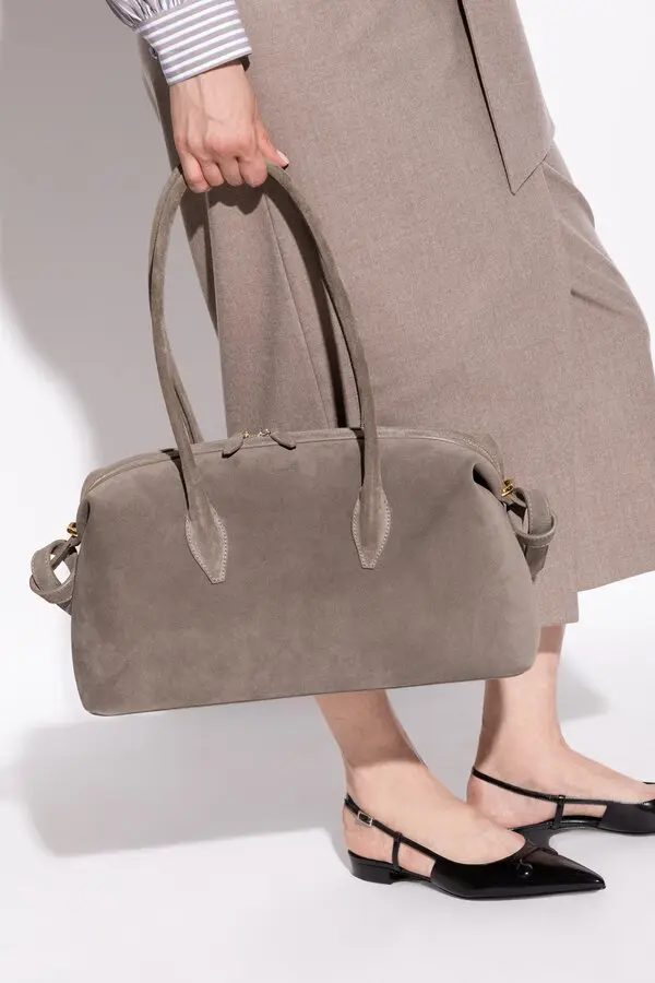 Yuzefi Brioche Duffle Shoulder Bag - Grey