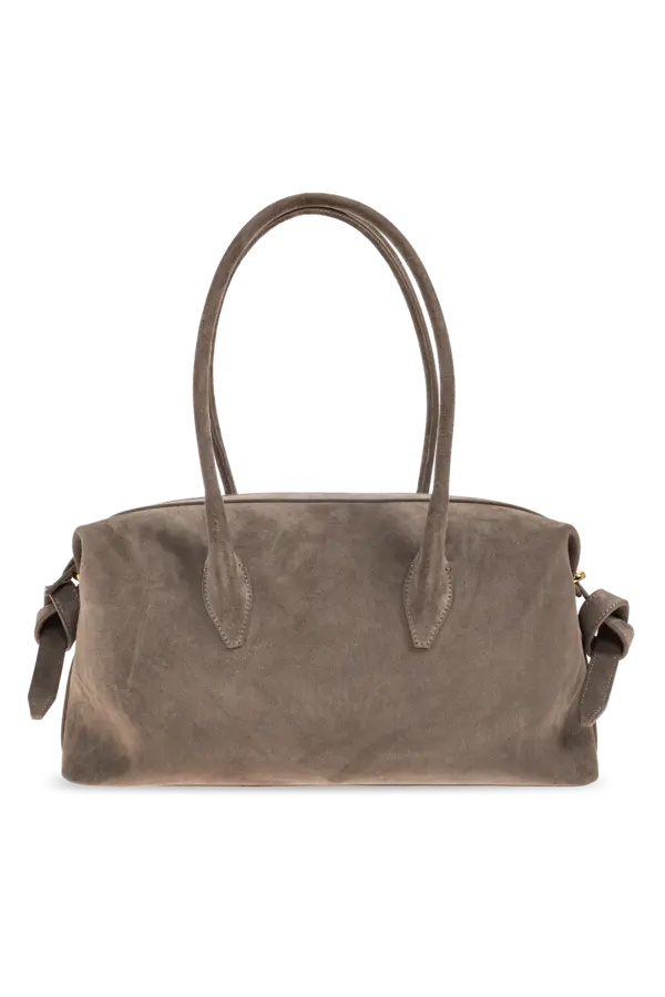 Yuzefi Brioche Duffle Shoulder Bag - Grey