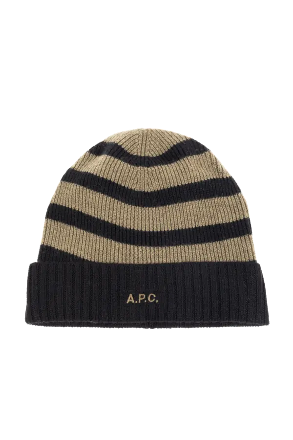A.p.c. Logo Beanie - Black