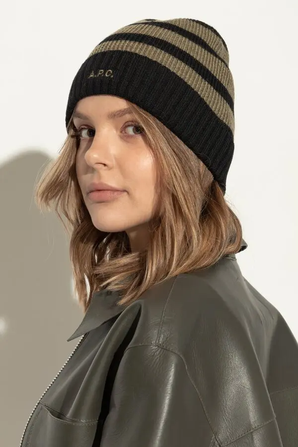 A.p.c. Logo Beanie