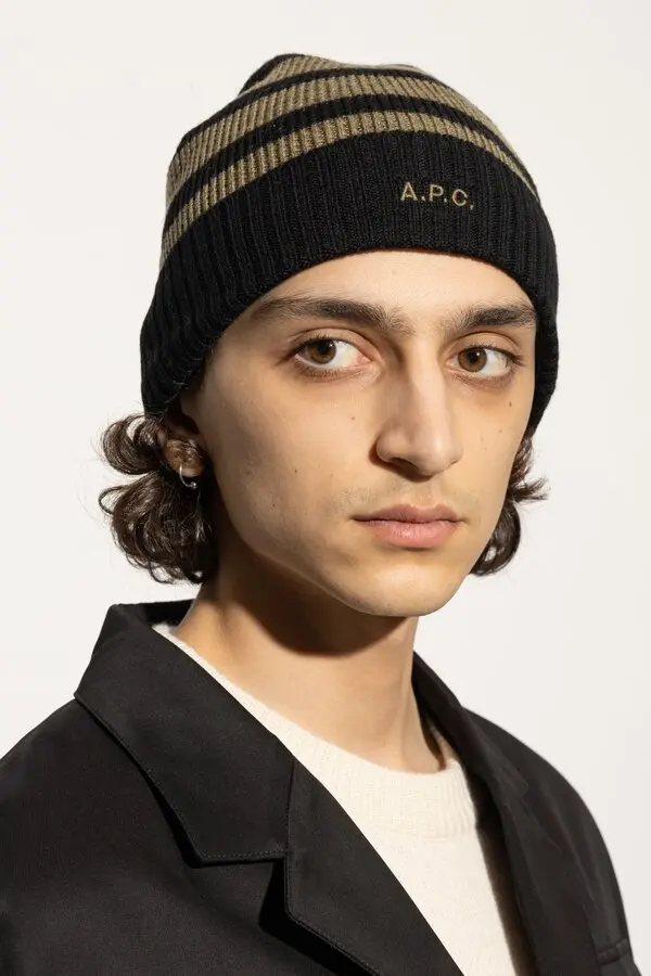 A.p.c. Logo Beanie