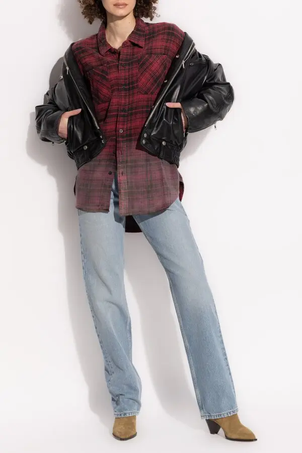 RE/DONE Straight Leg Jeans