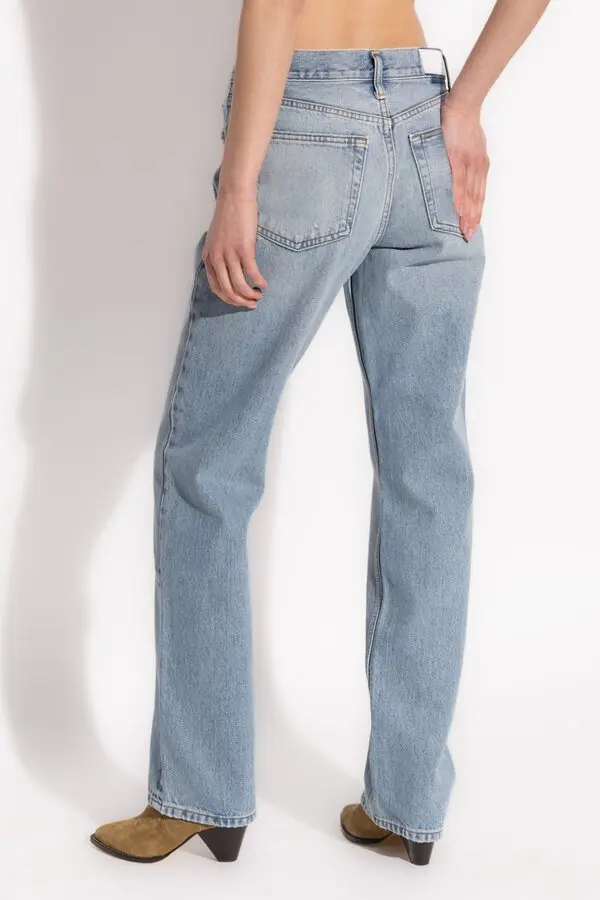 RE/DONE Straight Leg Jeans