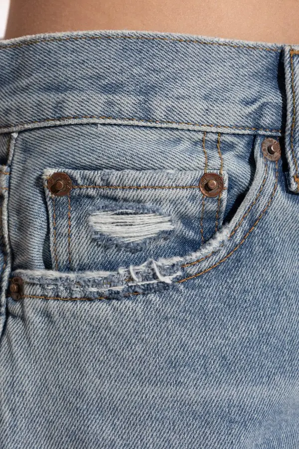 RE/DONE Straight Leg Jeans