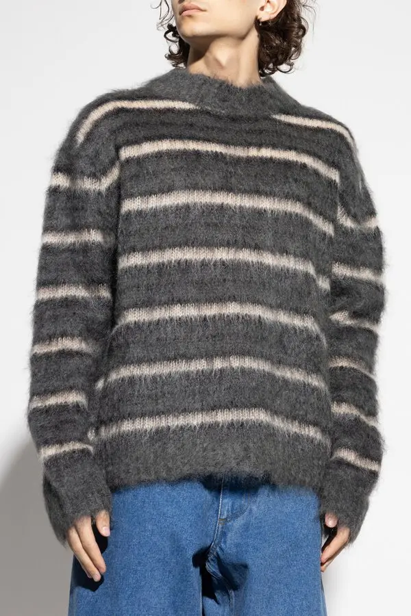 Marni Mohair Striped Sweater