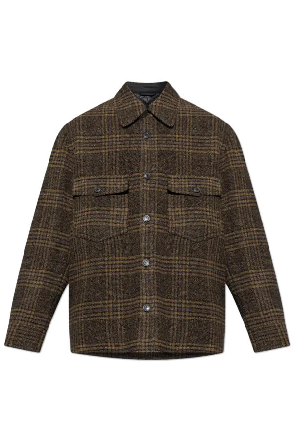 MARANT Kervey Checked Wool Jacket