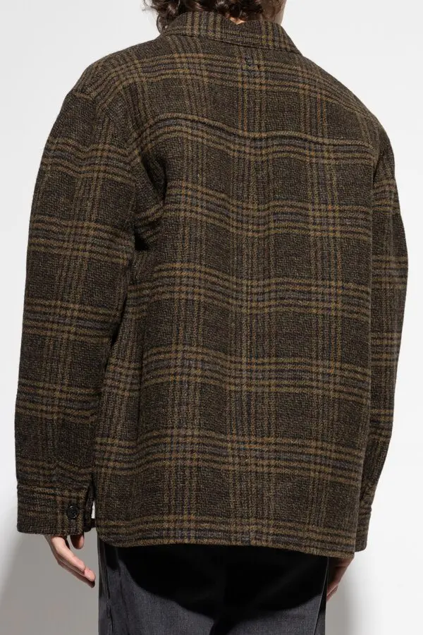 MARANT Kervey Checked Wool Jacket