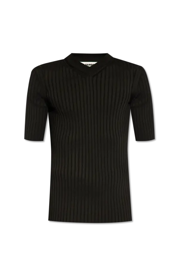 JIL SANDER Ribbed T-shirt