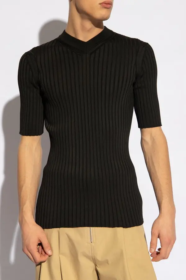 JIL SANDER Ribbed T-shirt