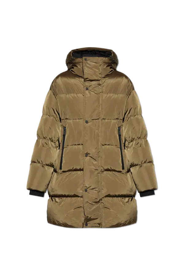 Dsquared2 Long Down Jacket - Green
