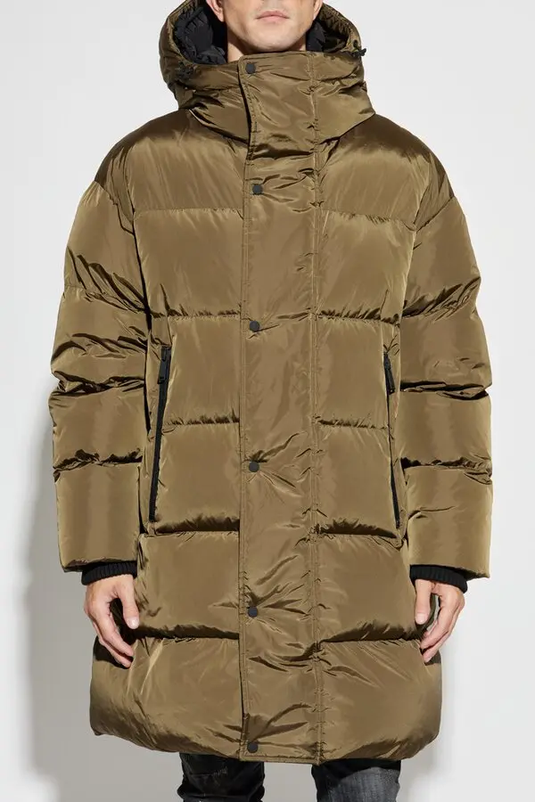 Dsquared2 Long Down Jacket - Green