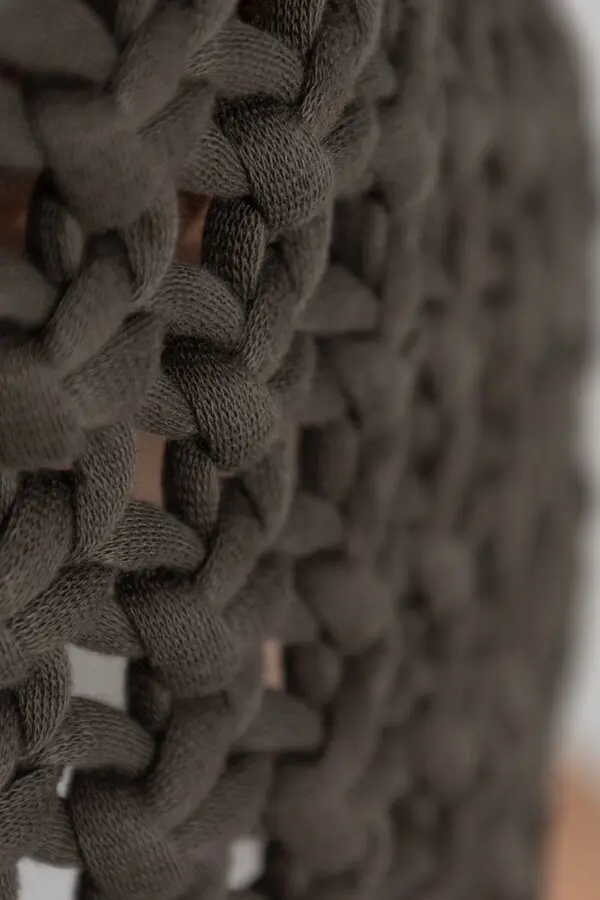 Alaïa Sleeveless Openwork Knit Midi Dress - Grey