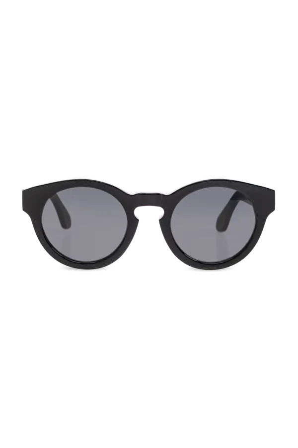 Golden Goose Round Frame Sunglasses - Black