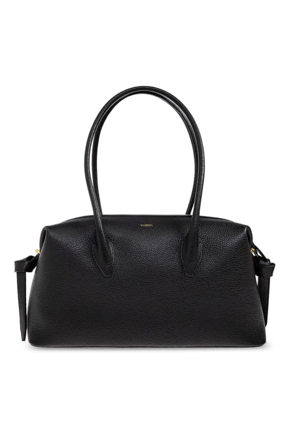 Yuzefi Brioche Duffle Shoulder Bag - Black