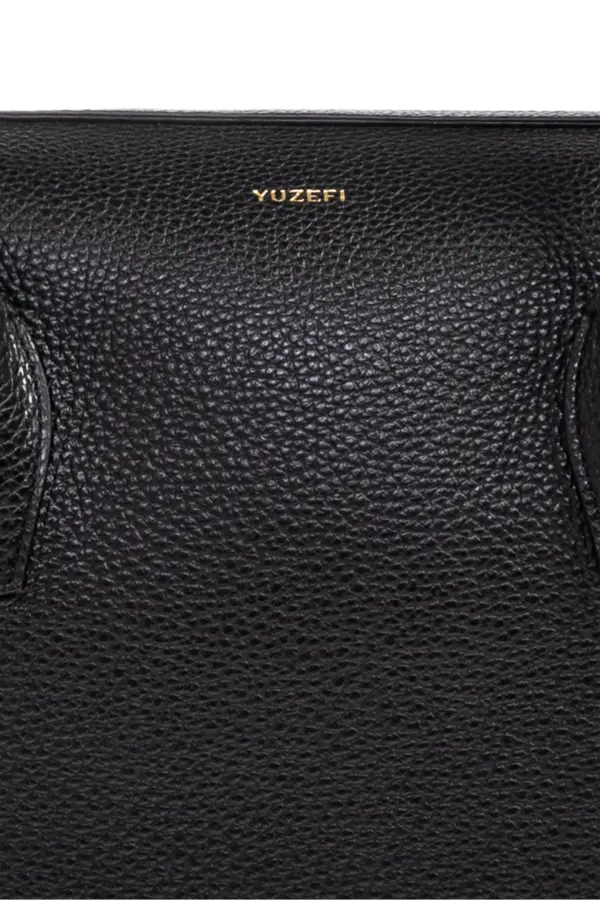 Yuzefi Brioche Duffle Shoulder Bag - Black
