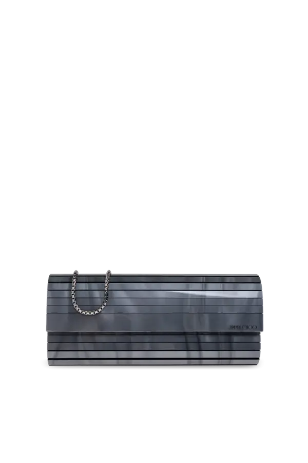 JIMMY CHOO Sweetie Clutch Bag - Grey
