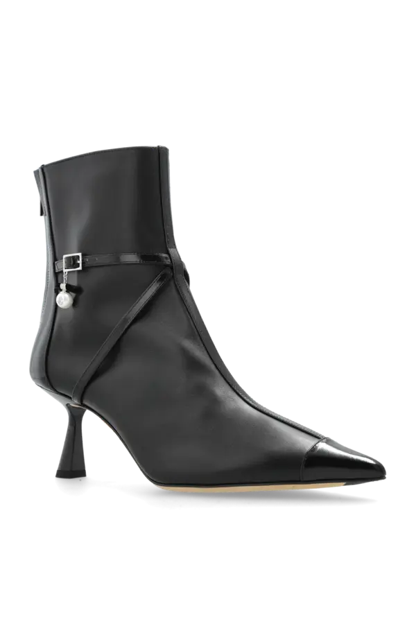 JIMMY CHOO Aren Heeled Ankle Boots
