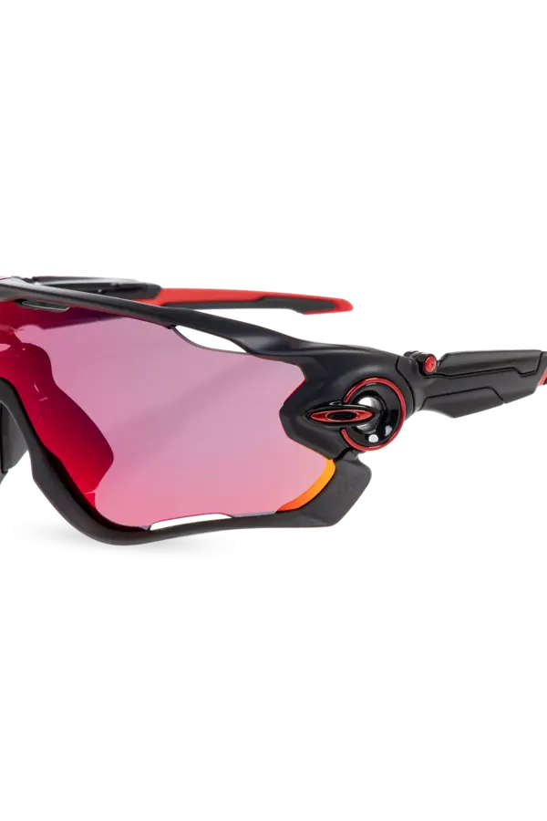 Oakley Jawbreaker Shield Sunglasses - Black