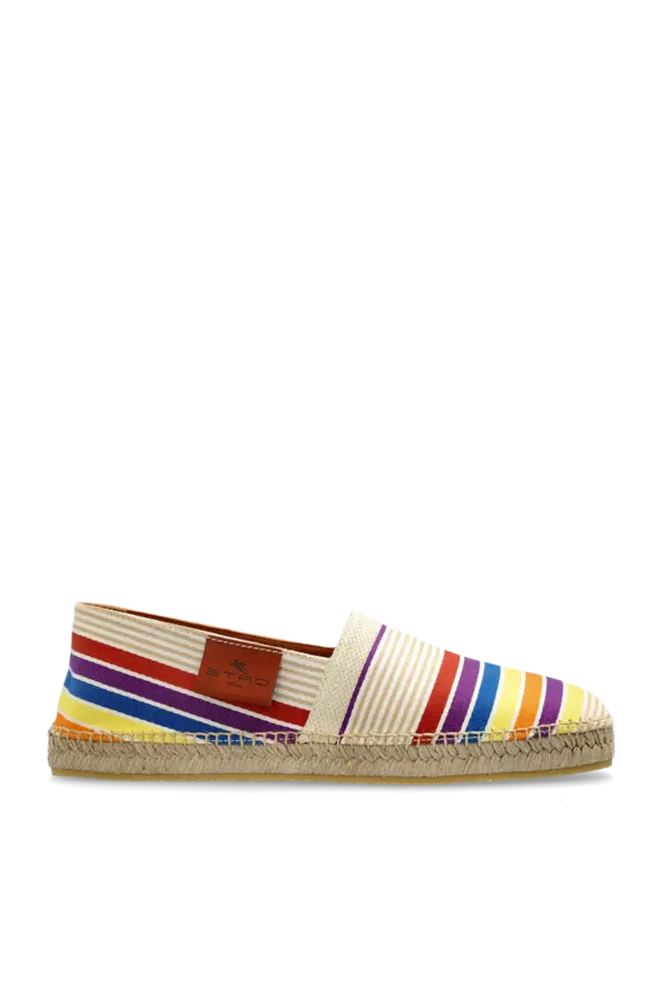 Etro Striped Espadrilles