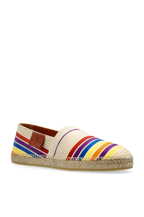 Etro Striped Espadrilles