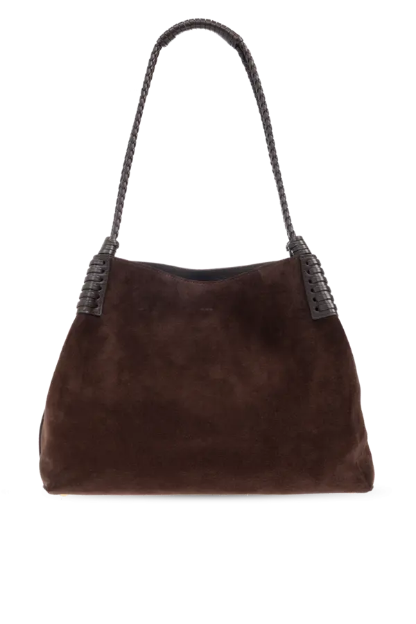 Etro Suede Shoulder Bag - Brown