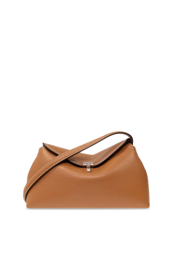 TOTEME Leather Shoulder Bag - Brown